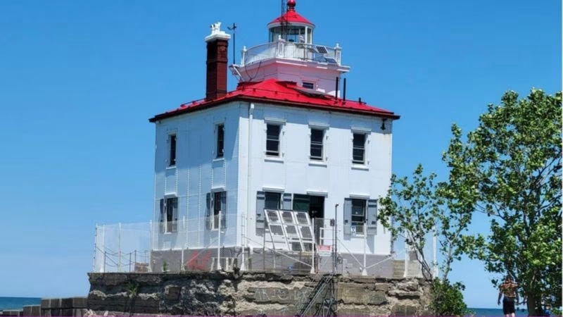 She bought an abandoned US lighthouse. Now you can too - Fairport ...